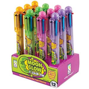 Raymond Geddes Moon Glow 6-in-1 Retractable Pens (Pack of 12)