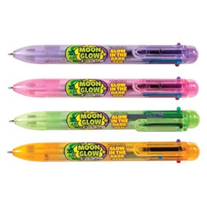 Raymond Geddes Moon Glow 6-in-1 Retractable Pens (Pack of 12)