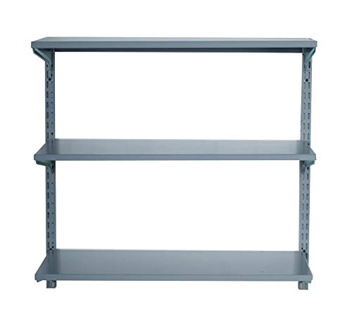 Triton Storability Products 1794 Wall Mount Shelving Unit with 3 Steel Shelves