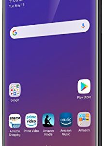 LG V35 ThinQ with Alexa Hands-Free – Prime Exclusive Phone – Unlocked – 64 GB – Aurora Black