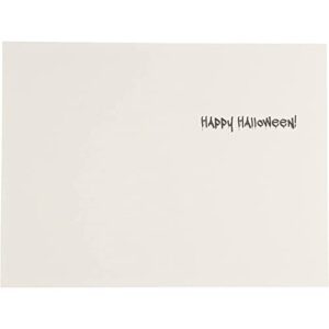 48-Pack Assorted Halloween Greeting Cards with Envelopes, 6 Cartoon Designs