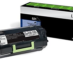 Lexmark 52D1000 Return Program Toner Cartridge 2-Pack for MS710, MS810, MS812