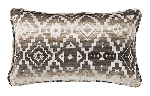 Paseo Road by HiEnd Accents | Chalet Aztec Decorative Pillow, 34x21 inch, Modern Southwestern Rustic Style Luxury Bedding, Decorative Throw Pillow