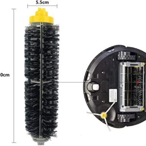 DLD Accessory for Irobot Roomba 600 610 620 650 Series Vacuum Cleaner Replacement Part Kit - Includes 3 Pack Filter, Side Brush, and 1 Pack Bristle Brush