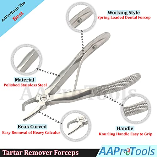 Tartar Remover Forceps Small Size 4½" Dental Veterinary Dog PET Canine A+ Quality