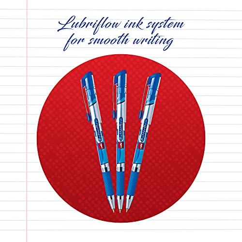 Cello Butterflow Ball Pen Set - Pack of 10 (Blue)