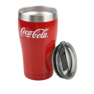 coca-cola stainless steel tumbler, red, 12 ounces, 84-843