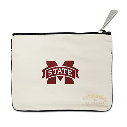 Catstudio Mississippi State University Collegiate Zipper Pouch Purse | Holds Your Phone, Coins, Pencils, Makeup, Dog Treats, & Tech Tools