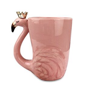 16 oz cute pink coffee mug ceramic cup flamingo gift mug for women grandma mom mug christmas funny coffee cup animal mug pink christmas mug decor wedding mugs