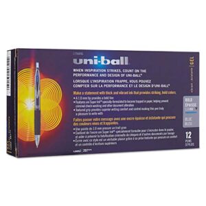 Product of uni-ball - Signo 207 Roller Ball Retractable Gel Pen, Blue Ink, Bold - Dozen (Open Stock) - [Bulk Savings]