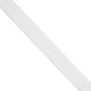 109 Yards White 1/2 Inch Elastic Band for Sewing Clothes, Stretch Knit Bands for DIY Arts and Crafts, Tailoring, Clothing Garment Repair, Kitting Supplies (0.5 Inches Wide)