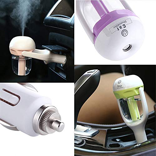 MIGHTYDUTY Car Air Humidifier Aromatherapy Essential Oil Diffuser Freshener Diffuser Blue