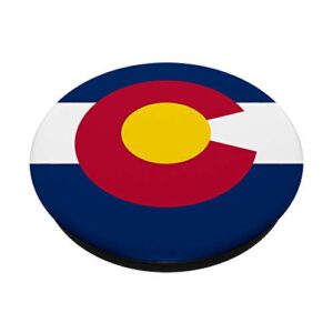 Colorado Flag PopSockets PopGrip: Swappable Grip for Phones & Tablets