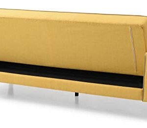 Glory Furniture Futon Sofa Bed, Yellow