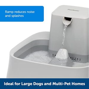 PetSafe Drinkwell Water Fountain for Cats, Dogs, or Multiple Pets - Automatic Water Bowl - Pump and Water Filter Included - Dishwasher Safe - Easy Clean Pet Dish - Water Dispenser - 2 Gallon/256 Ounce