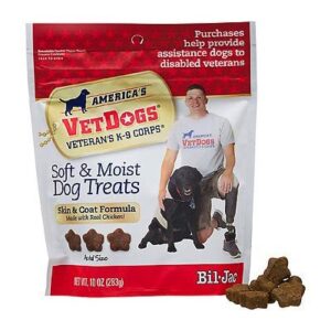 bil-jac american distribution & mfg 00524 dog treats, 10-oz. - quantity 6