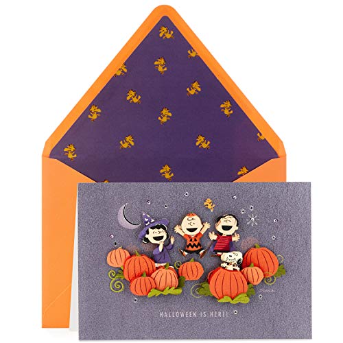 Hallmark Signature Peanuts Halloween Card