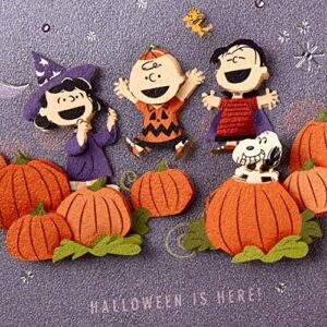 Hallmark Signature Peanuts Halloween Card