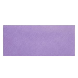 200-Pack #10 Purple Envelopes Bulk with Gummed Seal and V-Flap for Invitations, Mailing Business Letters, Checks, Greeting Cards, Holidays, Notes, and Photos (4 1/8 x 9 1/2 in)