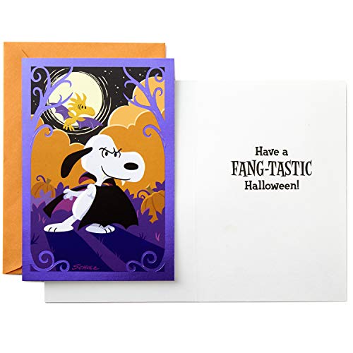 Hallmark Peanuts Halloween Cards (6 cards with Envelopes)