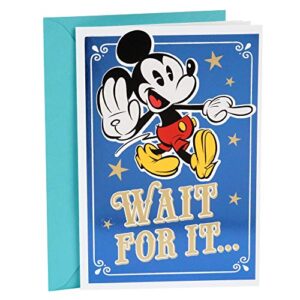 hallmark boss's day card (disney mickey mouse)