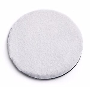 sgcb ultra fine da 5” microfiber finishing disc pad, soft microfiber wax removal pad hook and loop microfiber polishing buffing pad fit da polisher pneumatic waxer for car paint waxing finishing