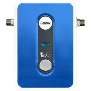 eemax eem24013 electric tankless water heater, blue