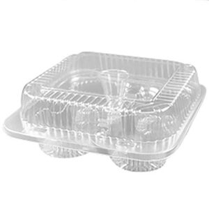 cake s.o.s. 1/3 dozen cupcake container (4 cavities), 12 ct.