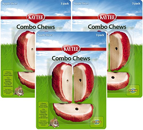 Kaytee Combo Chews Apple Slices, 9-Pack