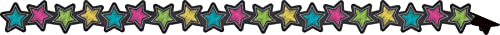 Teacher Created Resources Chalkboard Brights Stars Magnetic Border