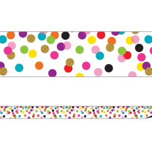 Teacher Created Resources Confetti Magnetic Border (TCR77149)