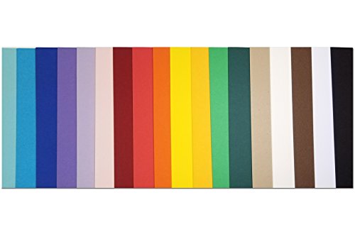 CraftMore Card Stock Variety Essential Pack, 5 by 7 Inches, 72 Sheets