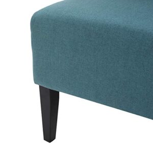 Christopher Knight Home Callie Fabric Dining Chair, Teal Dimensions: 23.25”D x 28.75”W x 46.25”H