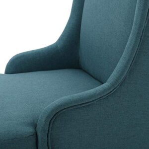 Christopher Knight Home Callie Fabric Dining Chair, Teal Dimensions: 23.25”D x 28.75”W x 46.25”H