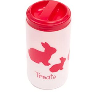 Lixit Treat and food storage jars for Small Animals. (Pack of 1)