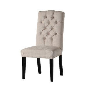 Christopher Knight Home CKH Crown Top Dining Chairs, 2-Pcs Set, Ivory