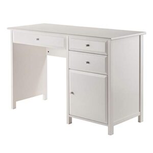 Winsome Wood Delta 3-Pc Set Home Office, White