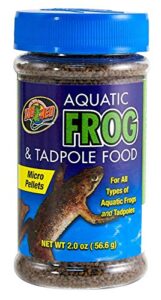 zoo med aquatic frog & tadpole food