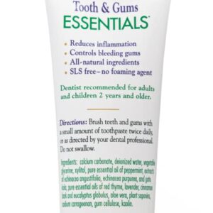 Dental Herb Company - Essentials Toothpaste (4 oz.) Fluoride-Free (3 Pack)