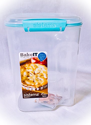 Sistema 1250zs 13.7 Cup Flour Container With Measuring Cup