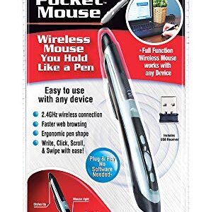 Mouse Pen/Stylus Blk/Slv