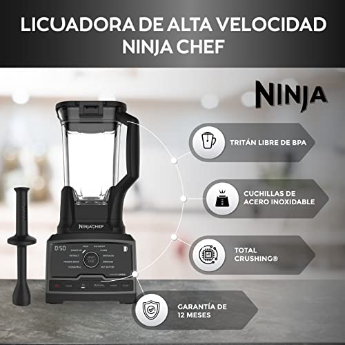 Ninja CT800 Professional Chef Blender with 10 Blend Modes and Manual Variable Speed Control, Black