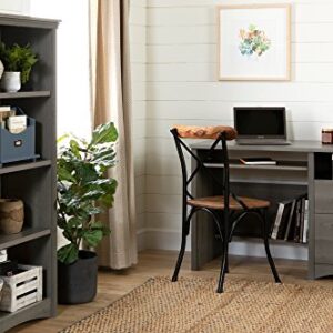 South Shore Gascony Desk, Gray Maple