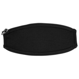 QC15 QC2 Headband Cover, JARMOR Replacement Head Band Protector with Zipper [ Easy Installation ] for Bose QuietComfort 15, QuietComfort 2 Headphones (Black)