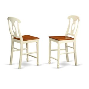 East West Furniture SUKE3H-BMK-W Dining Set, Medium