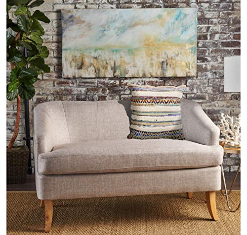 LR Home Callie Throw Pillow, 18" x 18", Multi/Natural