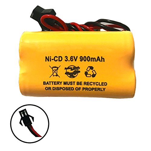 (5 Pack) ELBB001 ELB-B001 Lithonia Unitech AA900MAH 0253799 ANIC1566 3.6v 900mah Emergency/Exit Light NiCad Battery Replacement