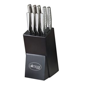 gotham steel 10 piece knife, 10piece set, stainless steel