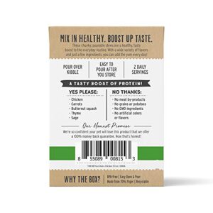 The Honest Kitchen Bone Broth POUR OVERS™ Wet Toppers for Dogs(Chicken strew) 5.5 oz (Pack of 12)