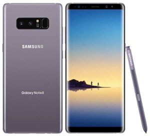 samsung galaxy note 8 sm-n950 64gb gsm unlocked smartphone, orchid gray